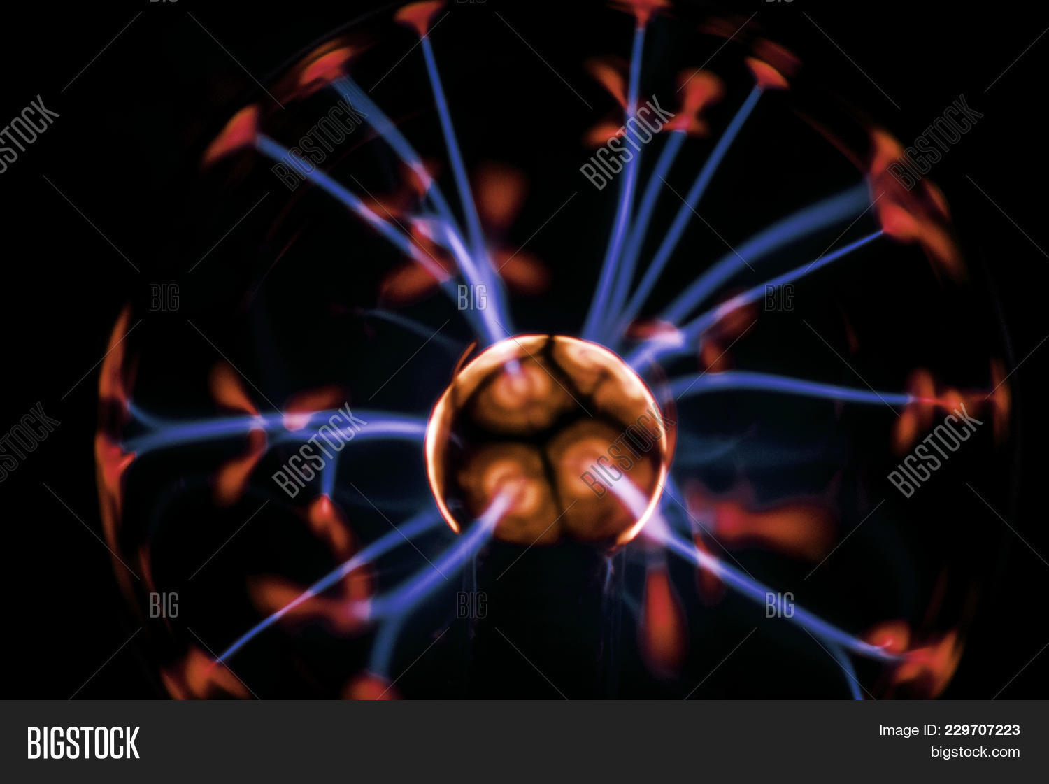 Electricity Fire-ball Image & Photo (Free Trial) | Bigstock