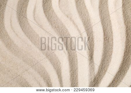 Zen Sand Garden Raked Image & Photo (Free Trial) | Bigstock