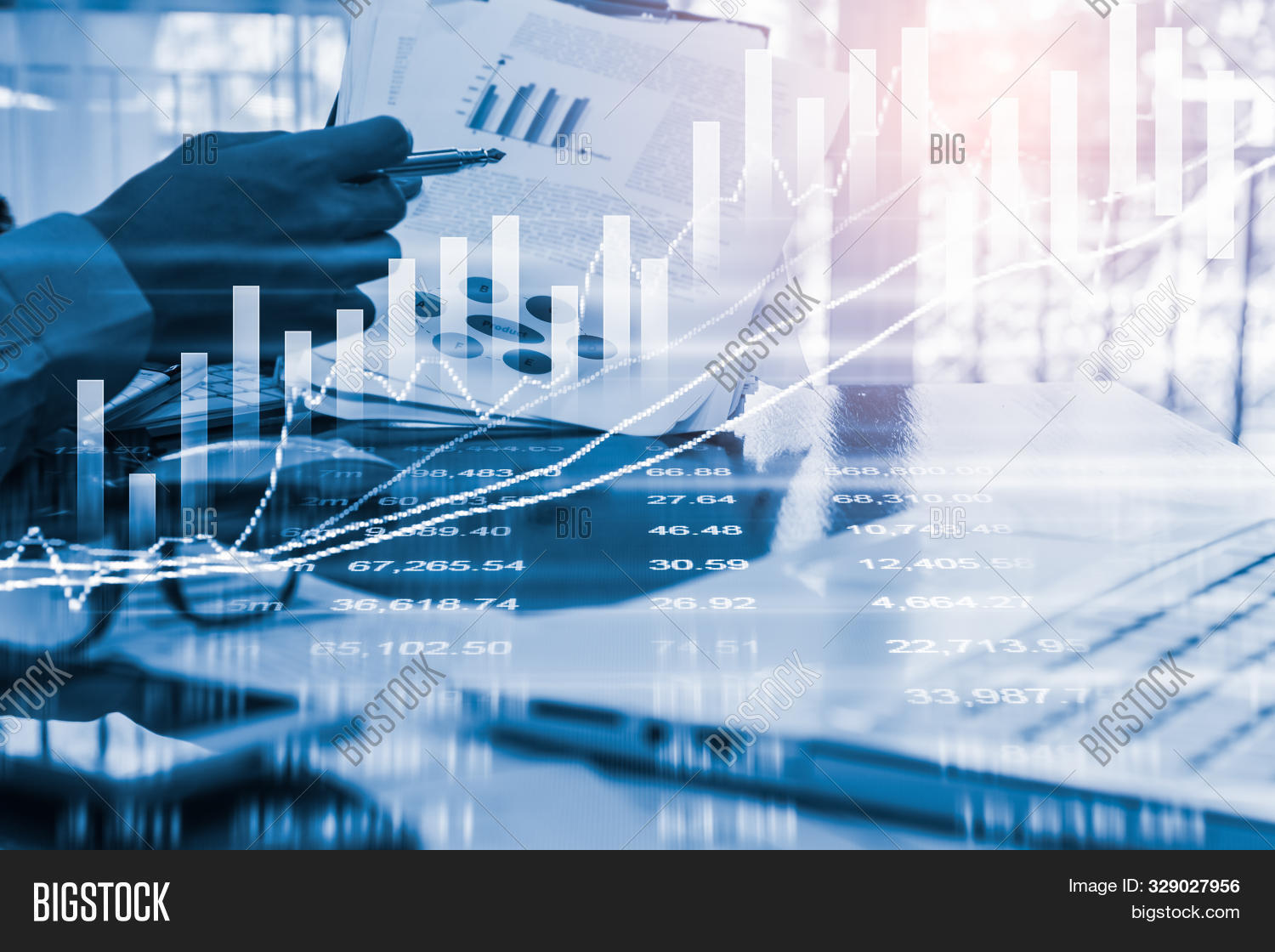 Stock Market Graph Image & Photo (Free Trial) | Bigstock