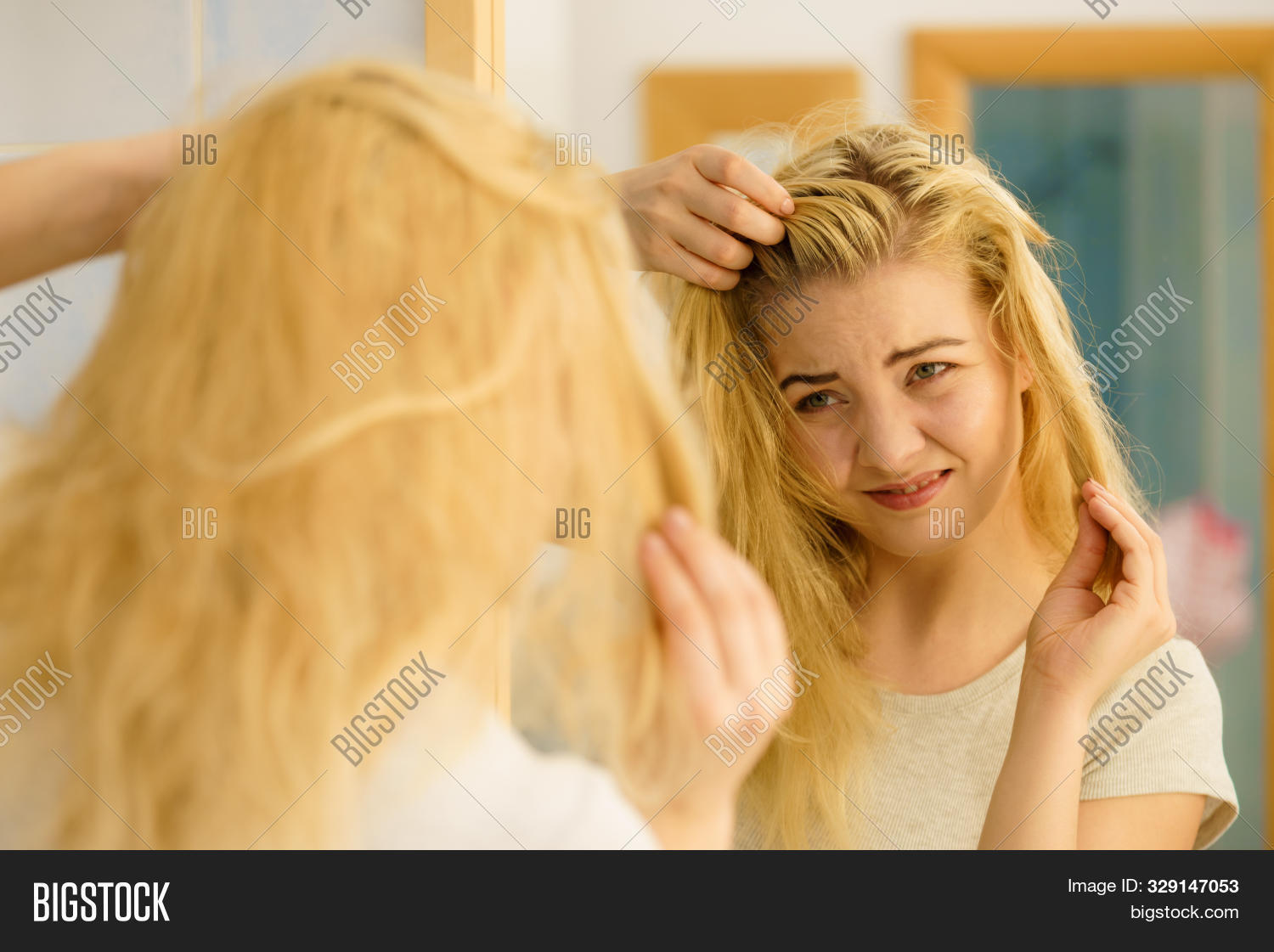 Blonde Woman Having Image And Photo Free Trial Bigstock
