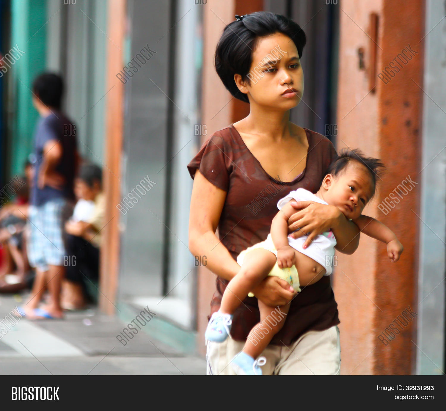 Single Mom Asia Image & Photo (Free Trial) | Bigstock