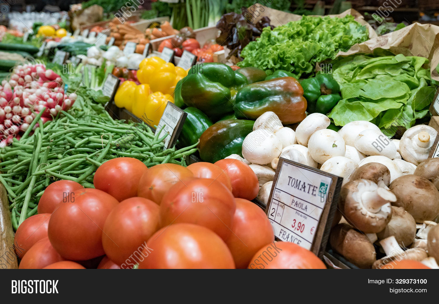 Market Stand Many Image & Photo (Free Trial) | Bigstock