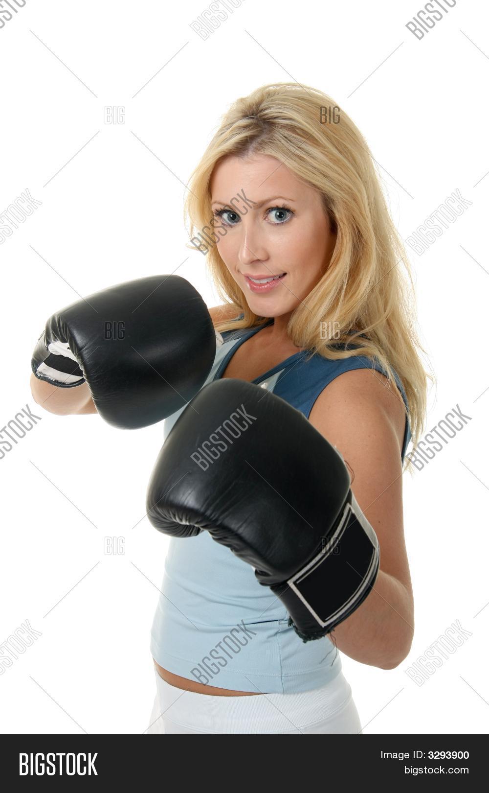 Blonde Female Boxing Image & Photo (Free Trial) | Bigstock