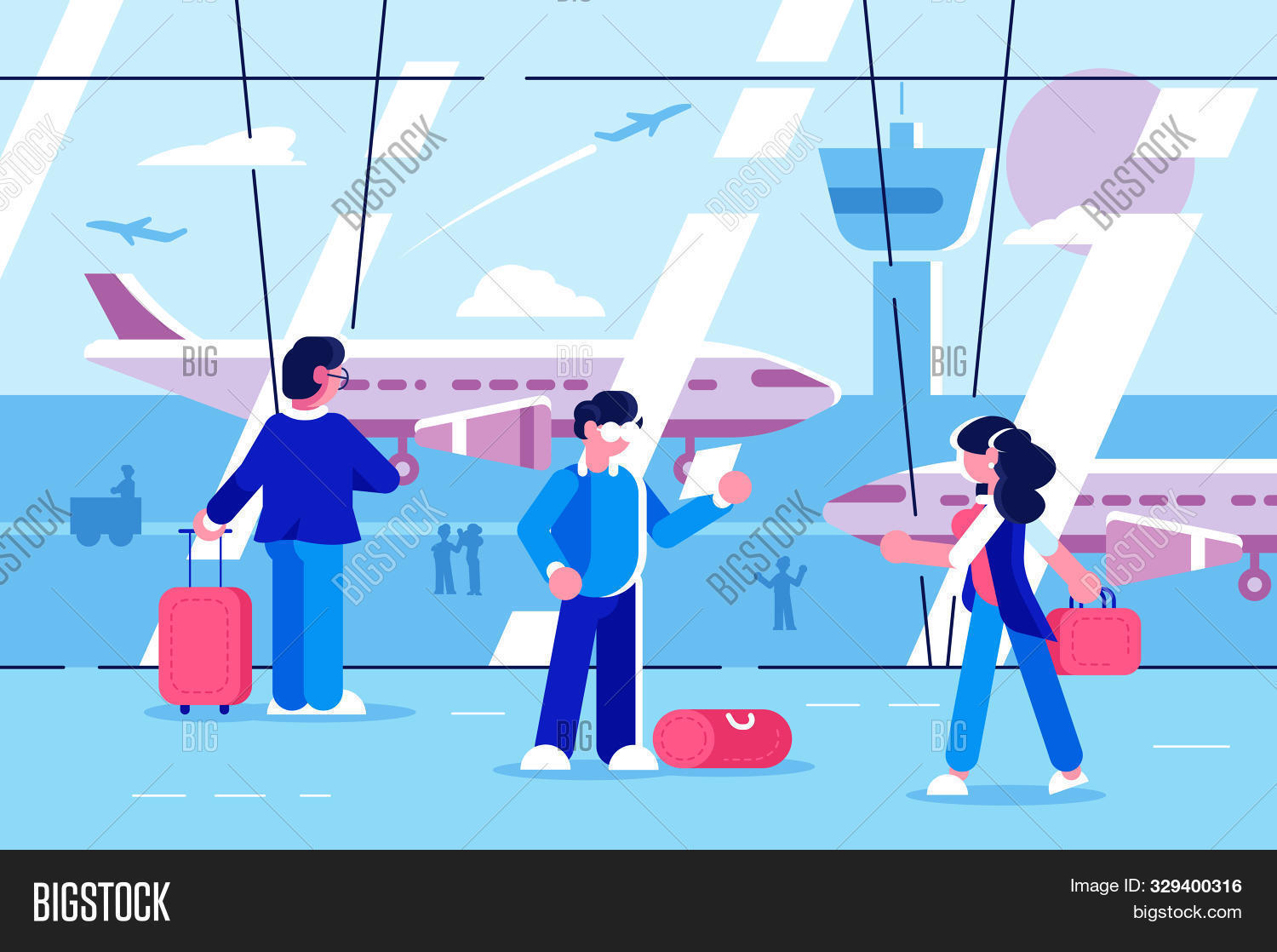 People Airport Image & Photo (Free Trial) | Bigstock