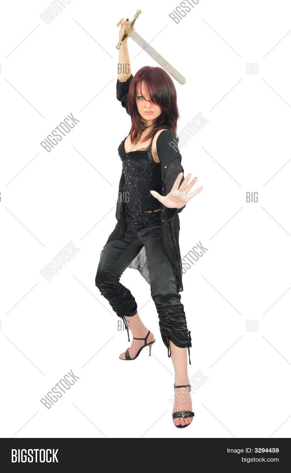 Assassin Girl Atack Image & Photo (Free Trial) | Bigstock