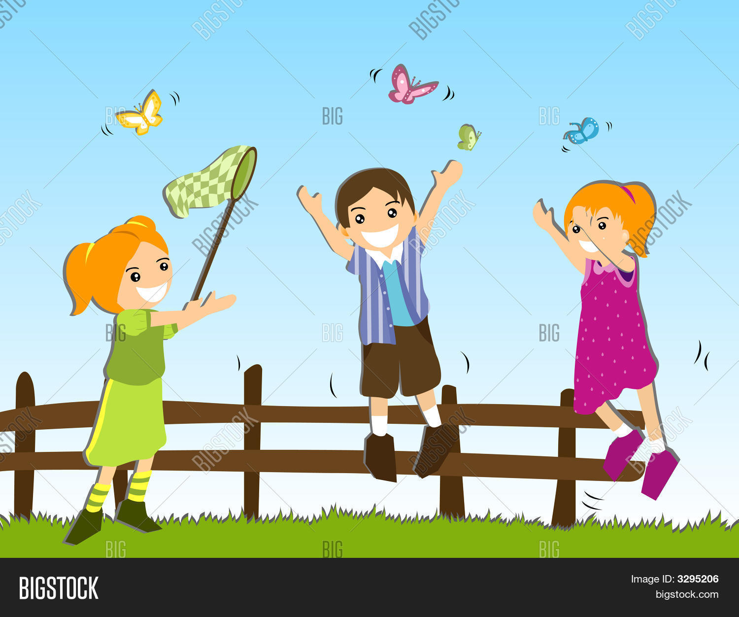 Chasing Butterflies Image & Photo (Free Trial) | Bigstock