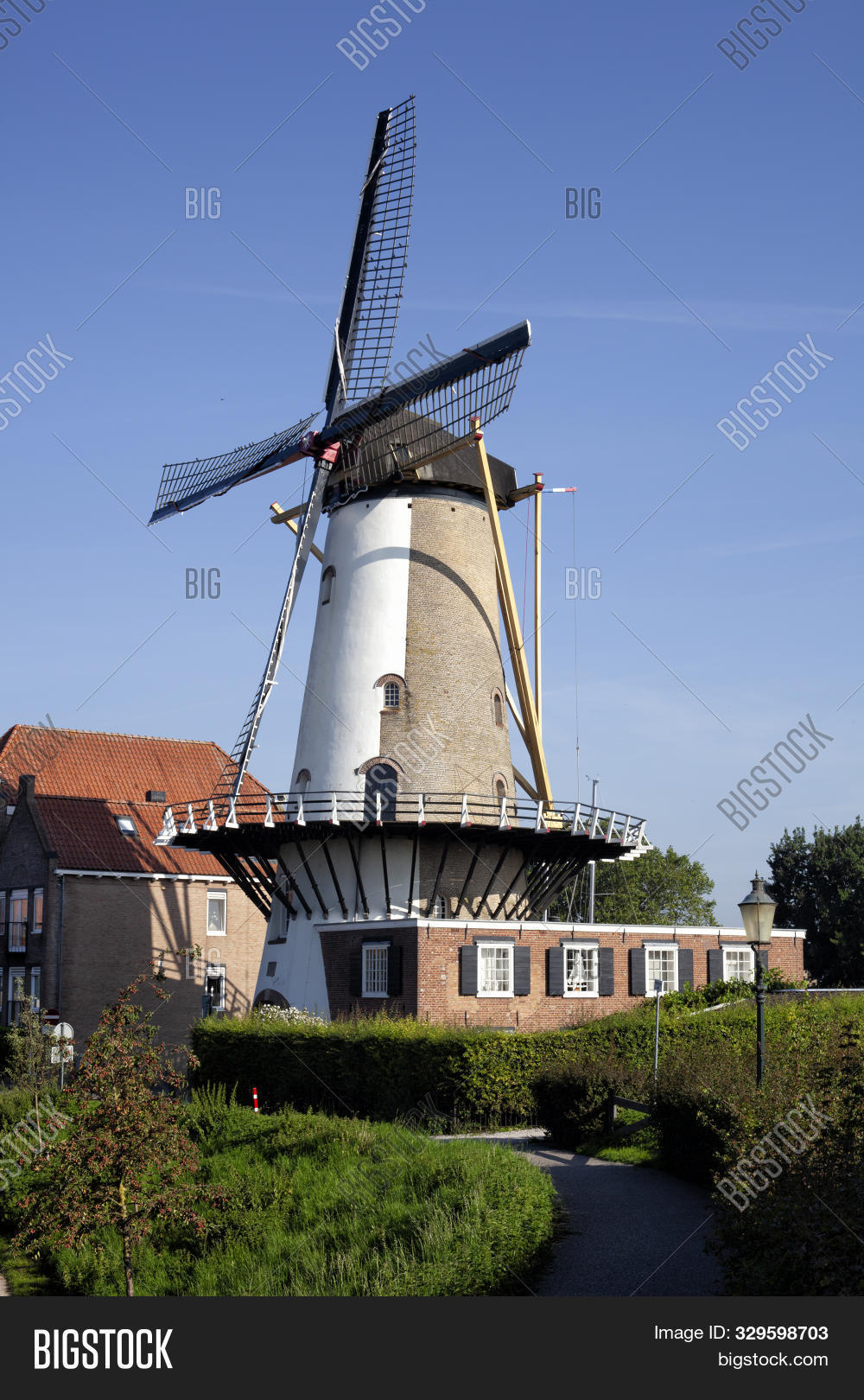 Windmill Farm River Image & Photo (Free Trial) | Bigstock