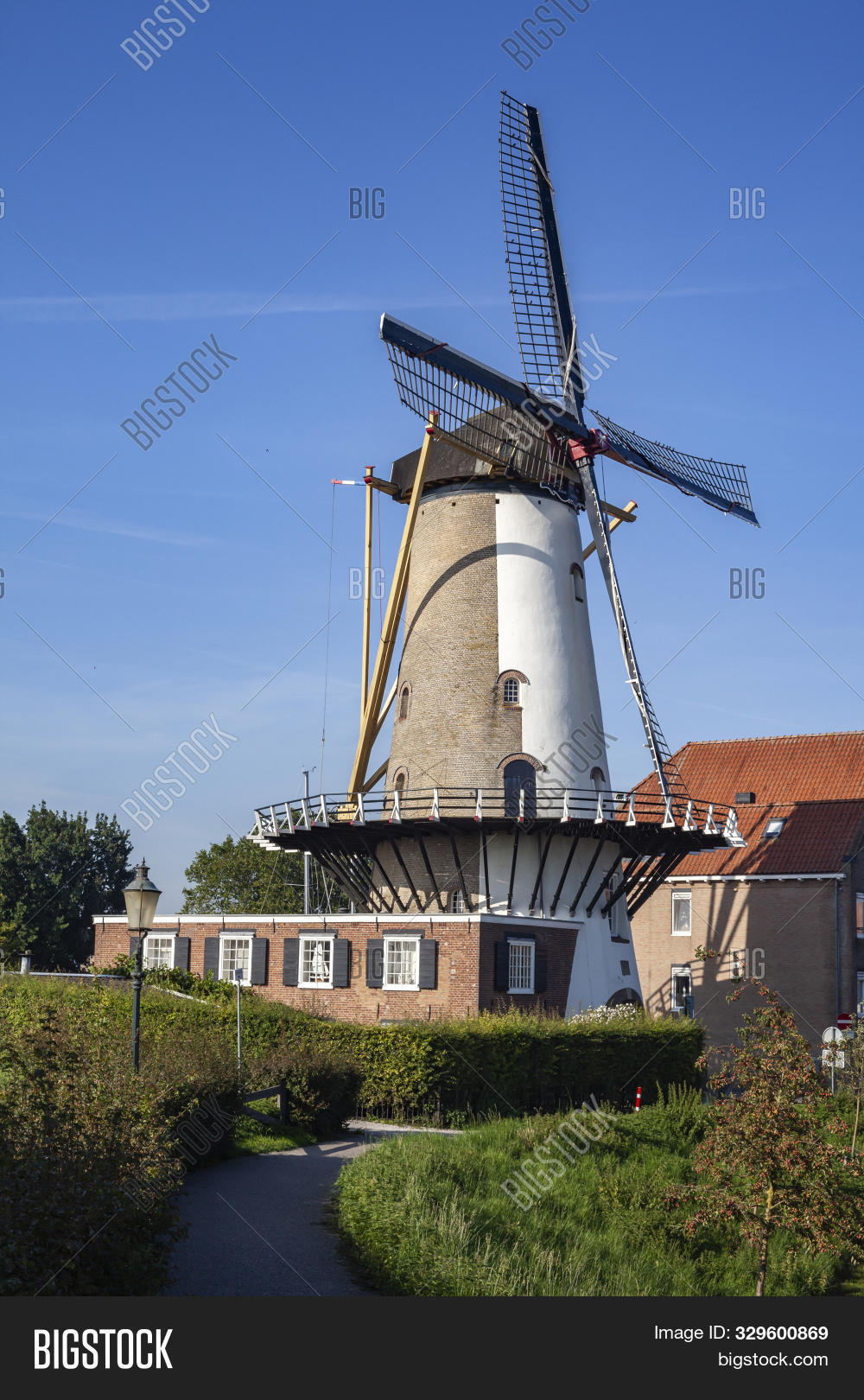 Windmill Farm River Image & Photo (Free Trial) | Bigstock