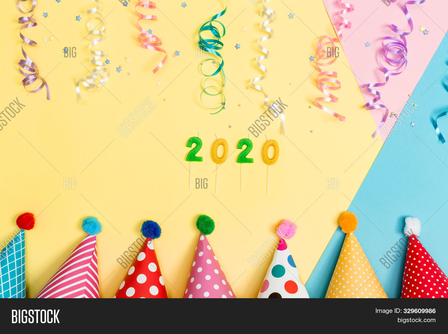 2020 Party Theme Hats Image & Photo (Free Trial) | Bigstock