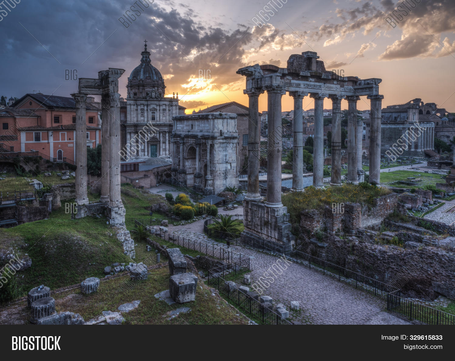 Imperial Fora (fori Image & Photo (Free Trial) | Bigstock