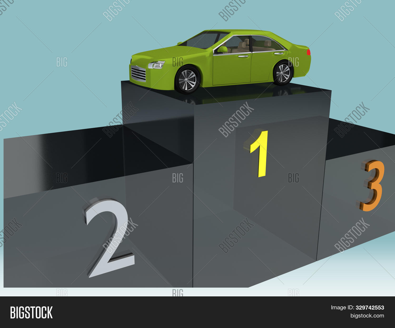 3d Illustration Car Image & Photo (Free Trial) | Bigstock