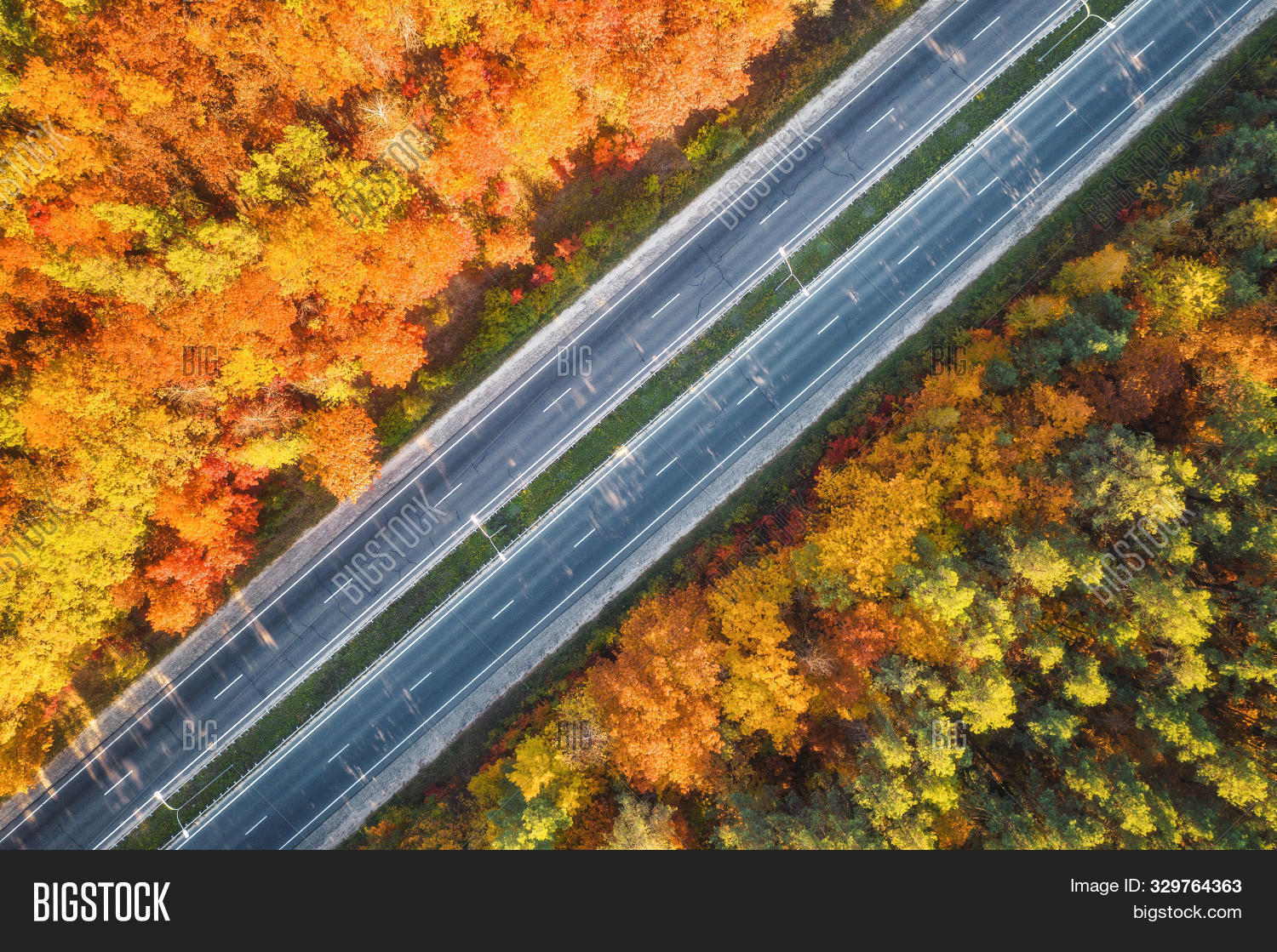 Aerial View Road Image & Photo (Free Trial) | Bigstock