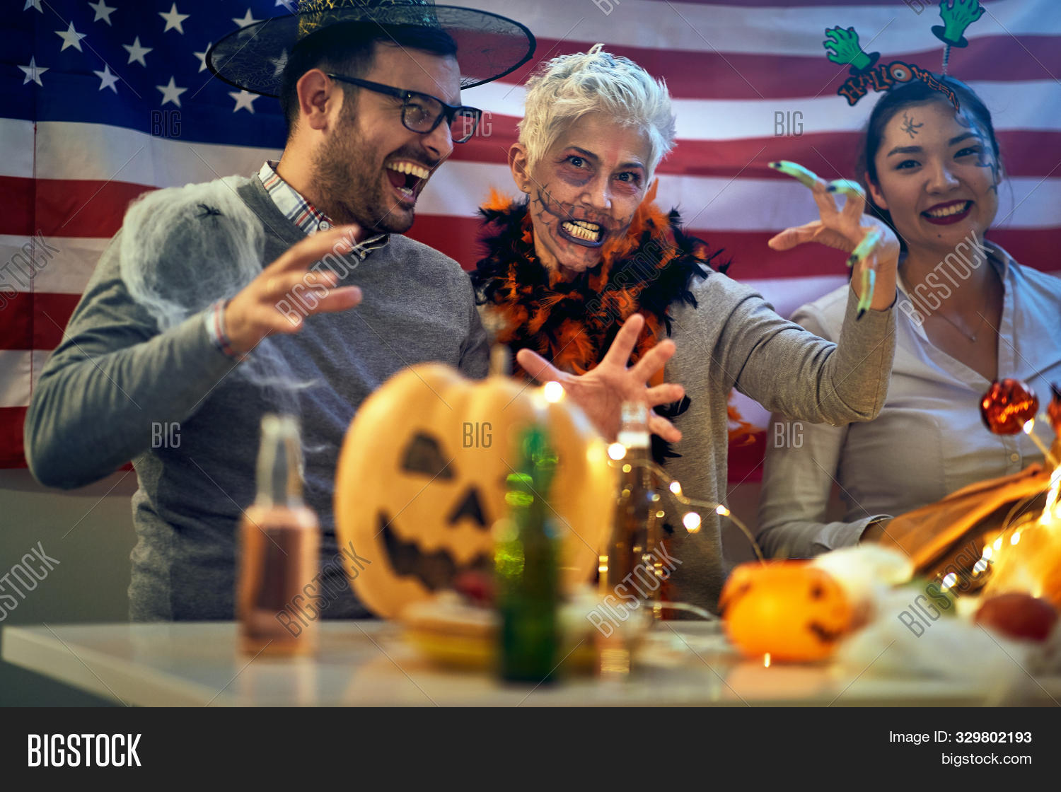 Scary Man Woman Image & Photo (Free Trial) | Bigstock