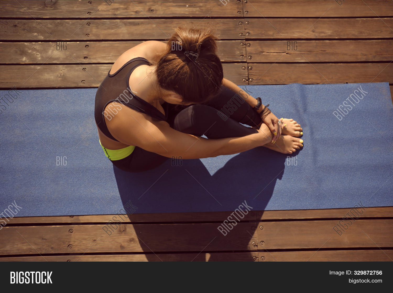 Top View Woman Black Image & Photo (Free Trial) | Bigstock