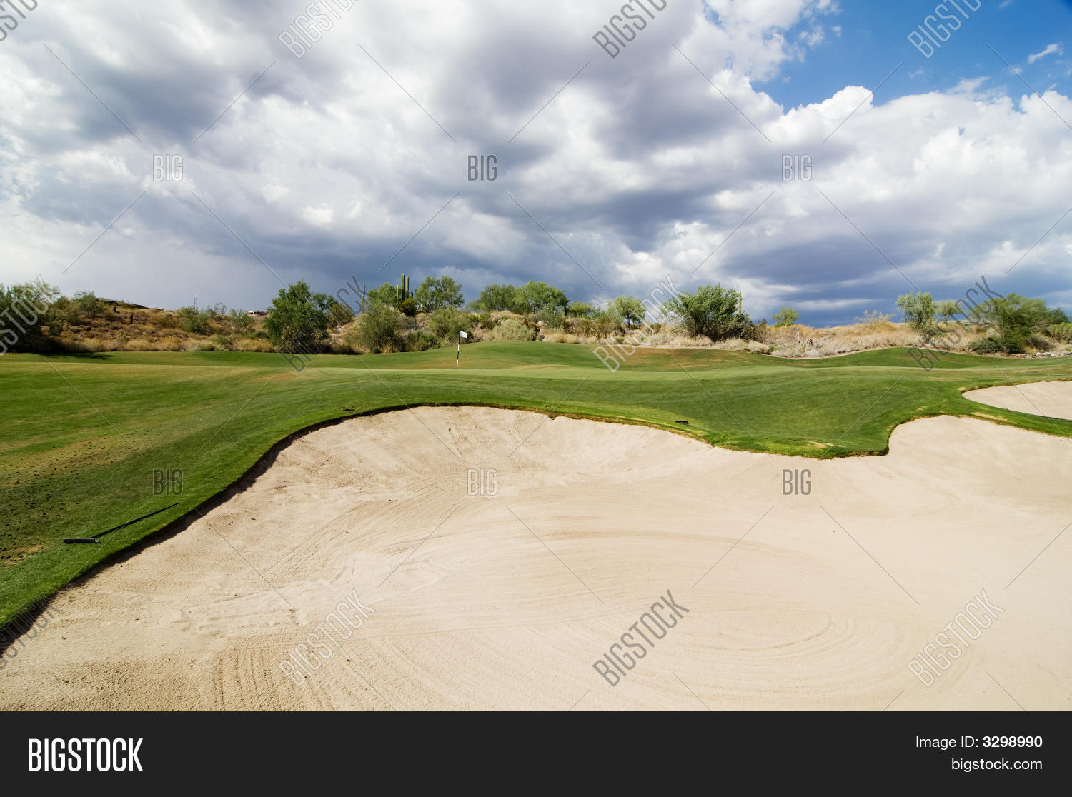 Desert Golf Course Image & Photo (Free Trial) | Bigstock