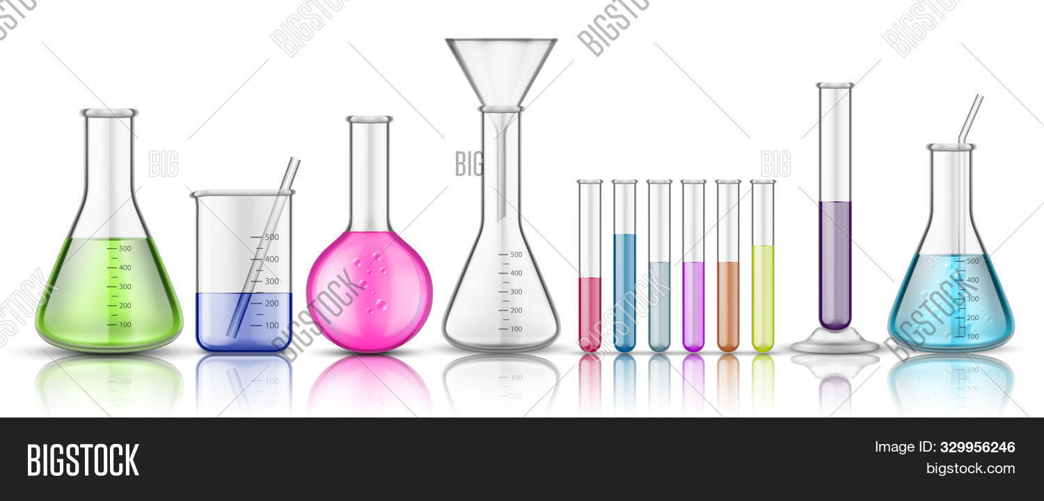 Set Isolated Glassware Image & Photo (Free Trial) | Bigstock
