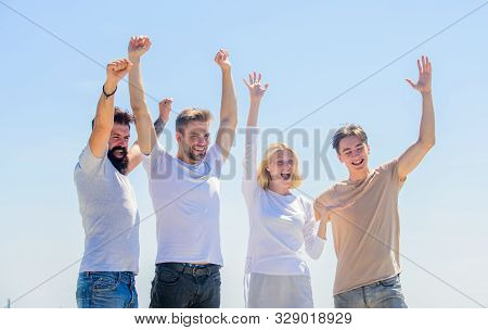 Group Four People. Image & Photo (Free Trial) | Bigstock