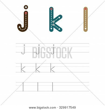 Learning Write Letter Vector & Photo (Free Trial) | Bigstock