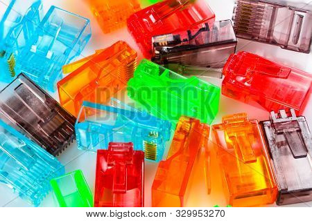 Connectors Rj-45. Some Image & Photo (Free Trial) | Bigstock