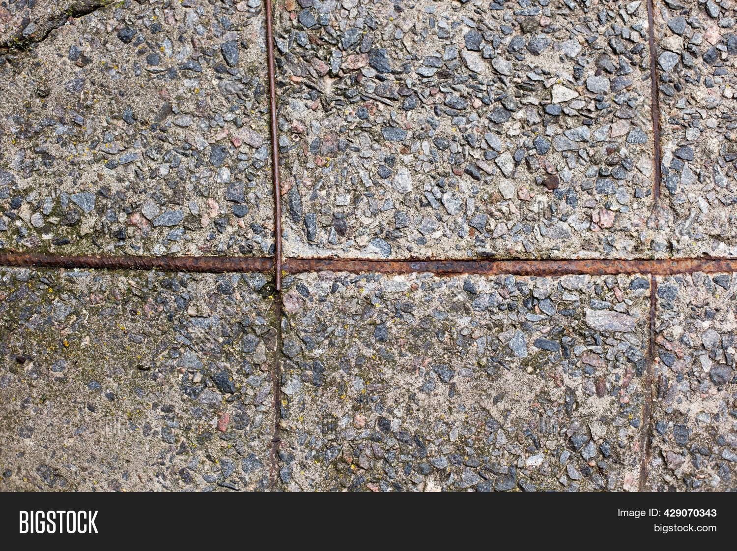 Old Concrete Slab Iron Image & Photo (Free Trial) | Bigstock
