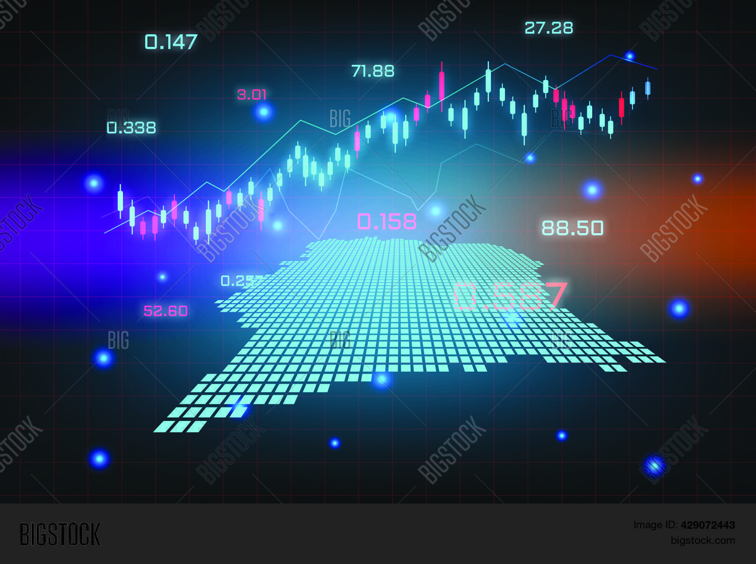 Stock Market Vector & Photo (Free Trial) | Bigstock