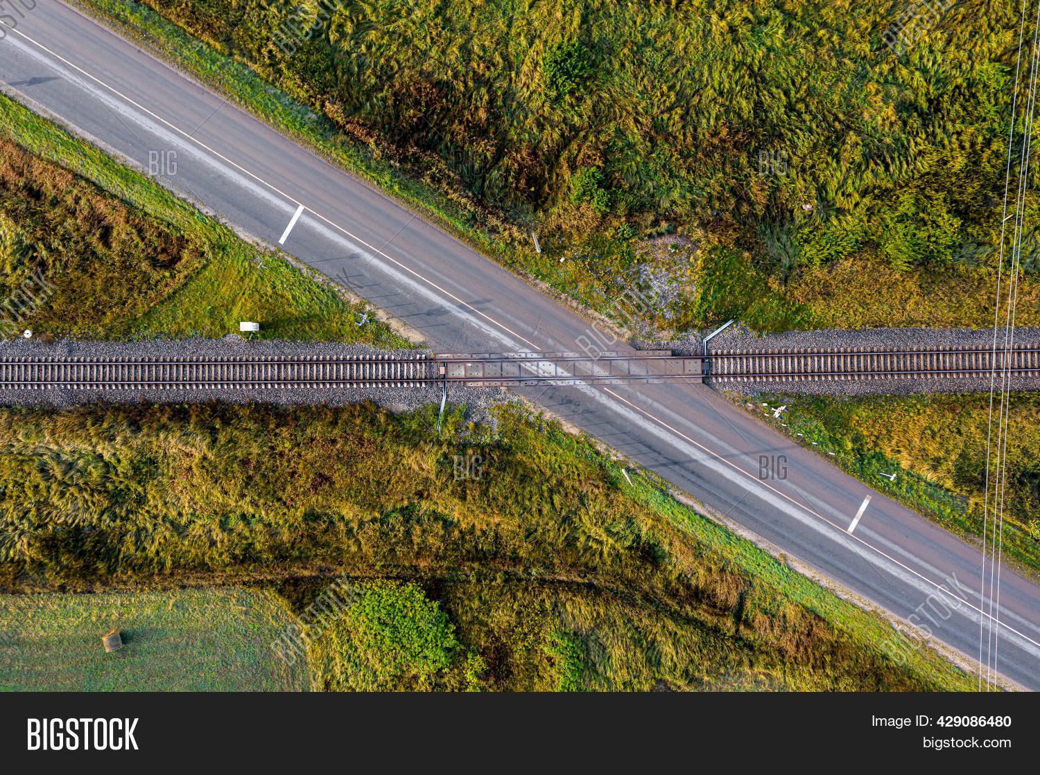 Aerial View Railroad Image & Photo (Free Trial) | Bigstock