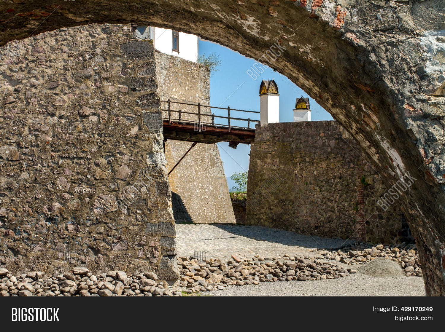 Image Arch Drawbridge Image & Photo (Free Trial) | Bigstock