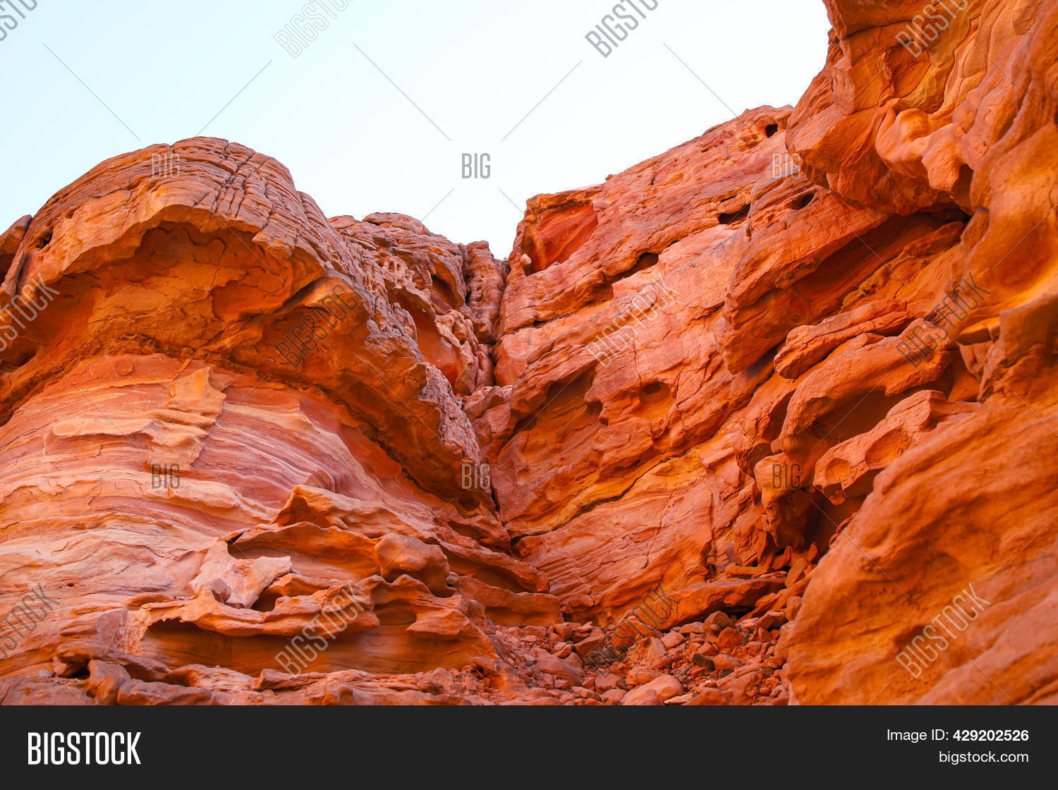 Rocky Canyon Red Color Image & Photo (Free Trial) | Bigstock