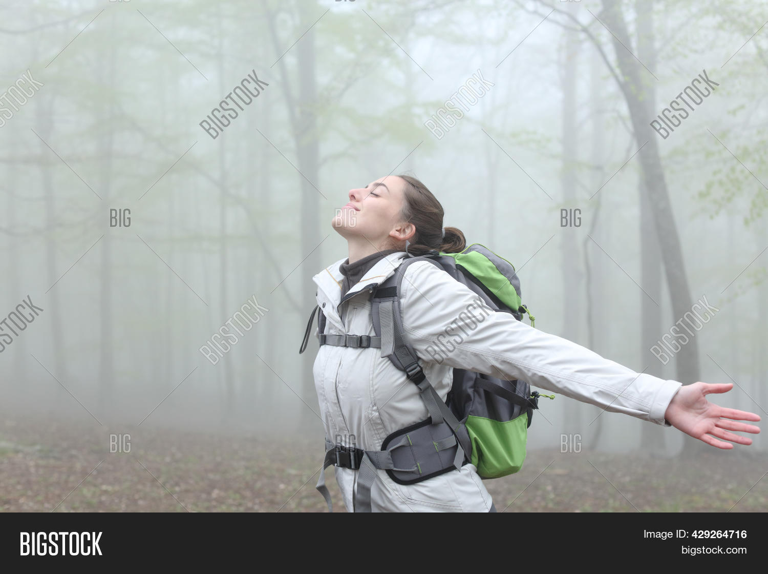 Happy Trekker Image & Photo (Free Trial) | Bigstock