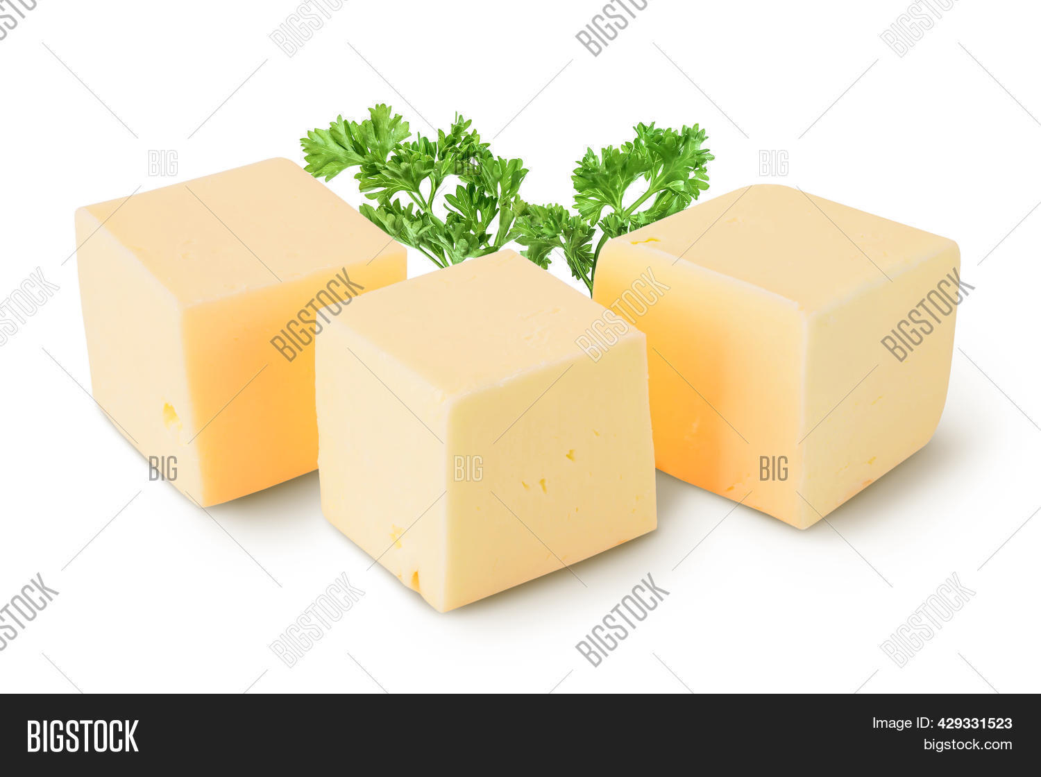 Butter Cube Isolated Image & Photo (Free Trial) | Bigstock