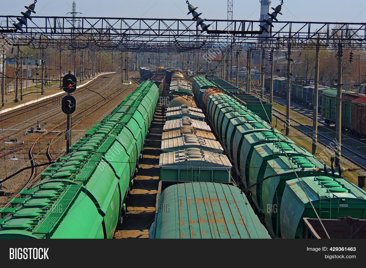 Freight Trains Variety Image & Photo (Free Trial) | Bigstock