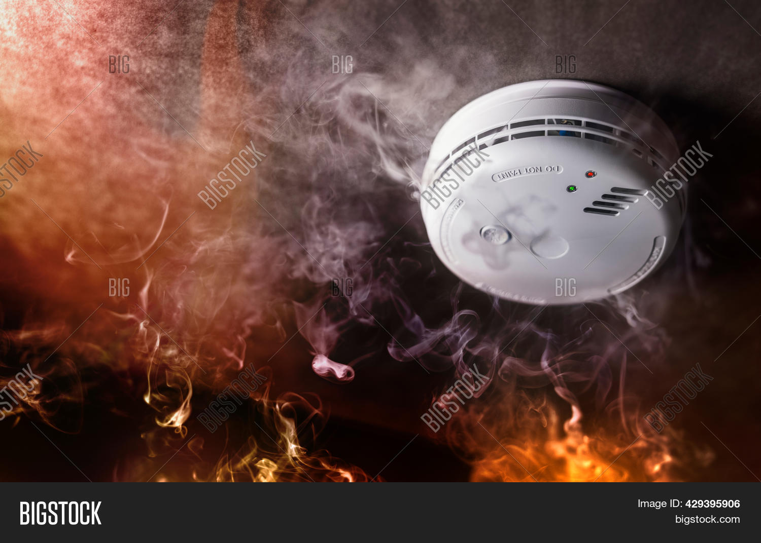 Smoke Detector Fire Image & Photo (Free Trial) | Bigstock