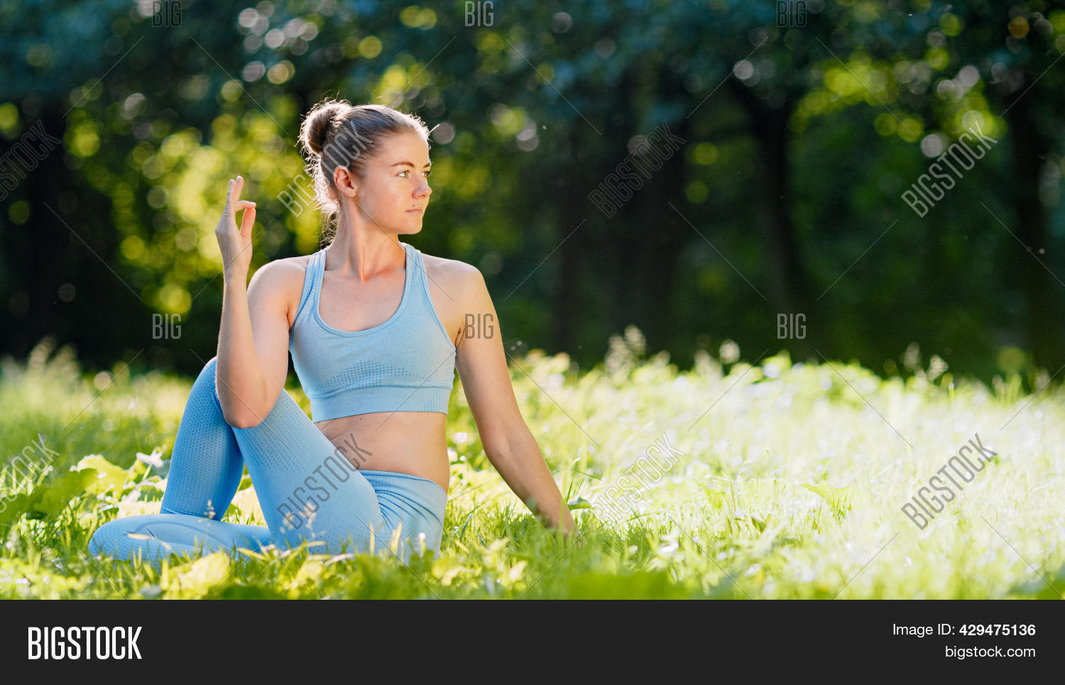Young Woman Yoga Image & Photo (Free Trial) | Bigstock