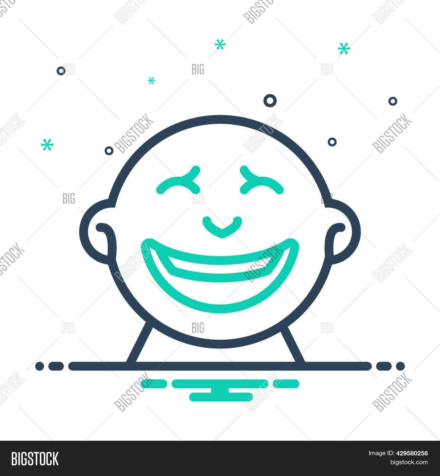 Mix Icon Laugh Guffaw Image & Photo (Free Trial) | Bigstock
