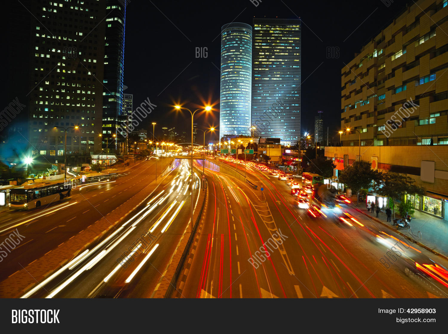 Night Traffic Jam Image & Photo (Free Trial) | Bigstock