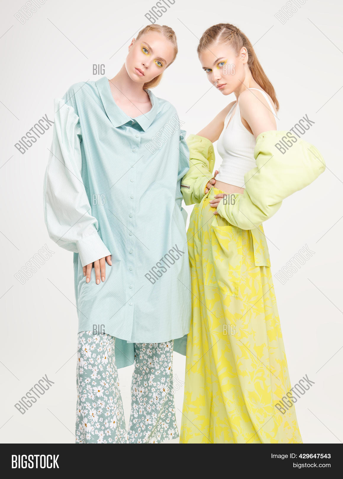Two Beautiful Fashion Image & Photo (Free Trial) | Bigstock
