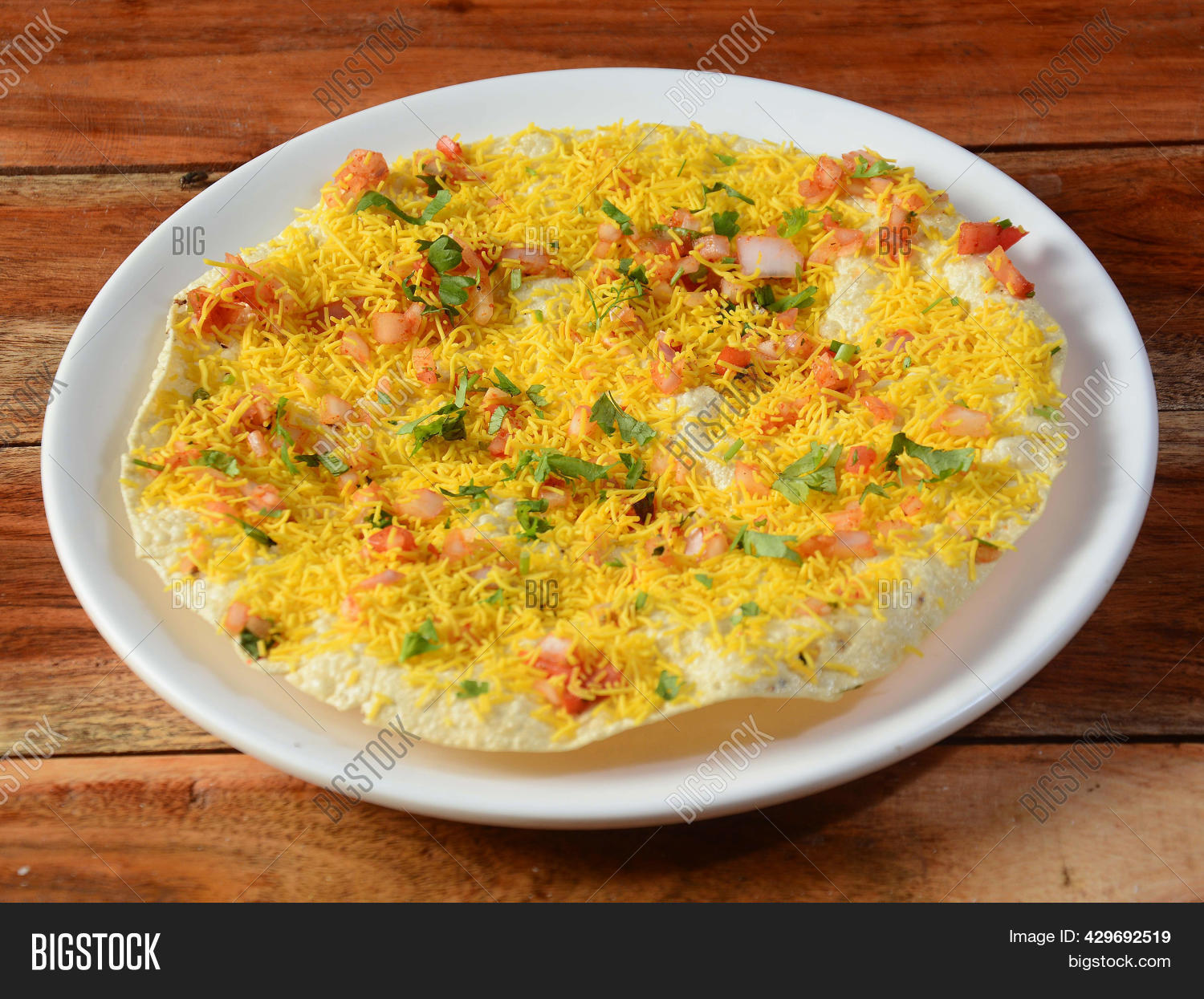 Masala Papad Delicious Image & Photo (Free Trial) | Bigstock