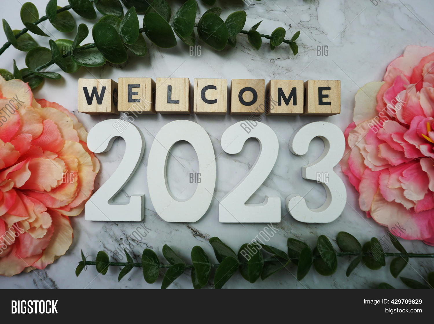 Top View Welcome 2023 Image & Photo (Free Trial) | Bigstock