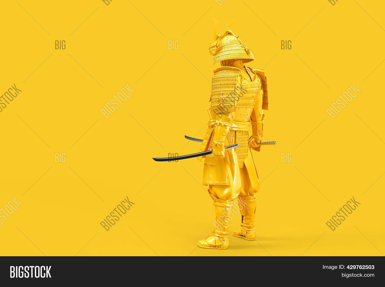 Rear View Samurai Image & Photo (Free Trial) | Bigstock
