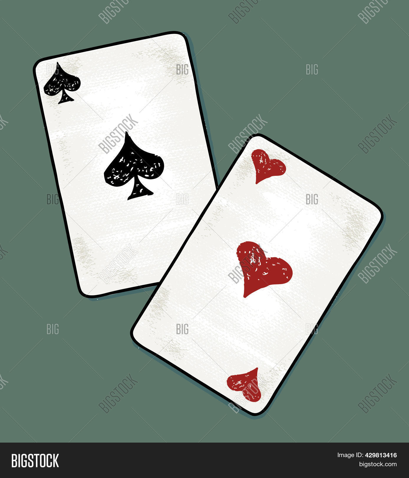 Illustration Two Drawn Image & Photo (Free Trial) | Bigstock