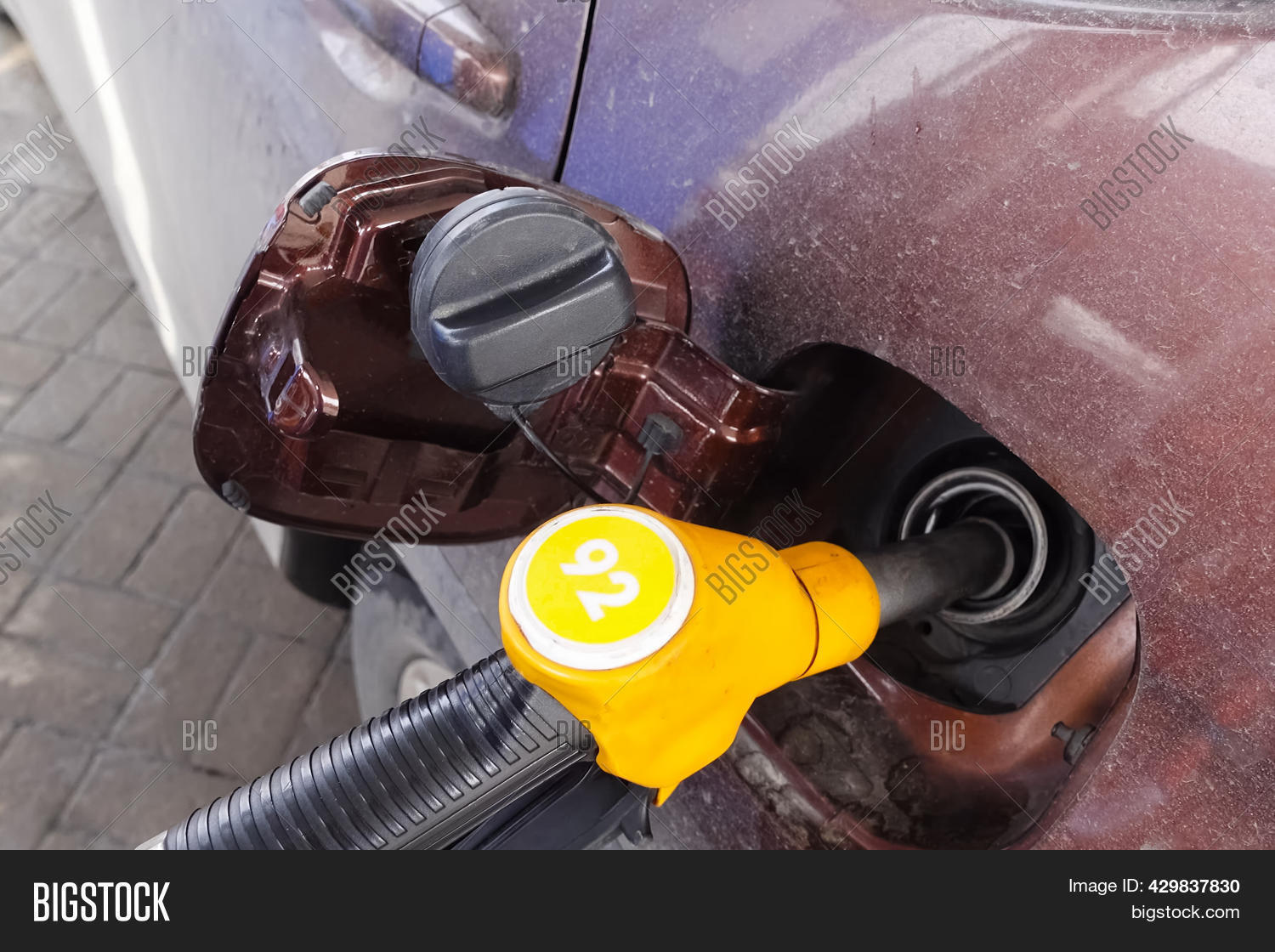 Filling Car Gasoline Image & Photo (Free Trial) | Bigstock