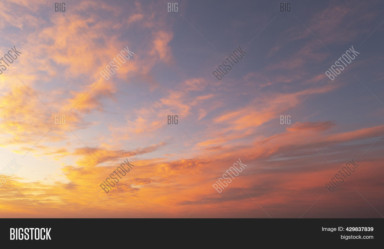 Aerial View Sunset Sky Image & Photo (Free Trial) | Bigstock