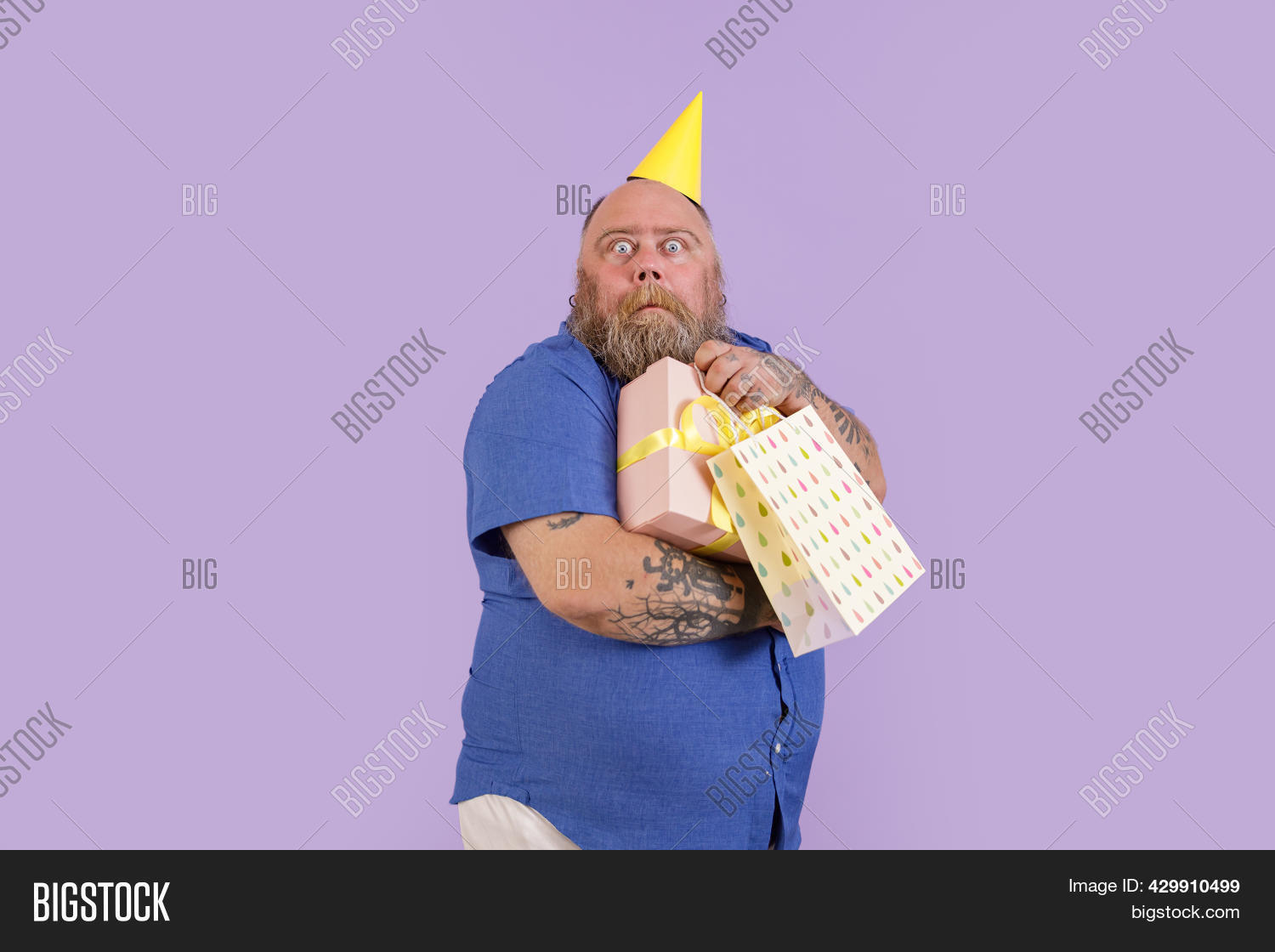 Funny Scared Man Image & Photo (Free Trial) | Bigstock