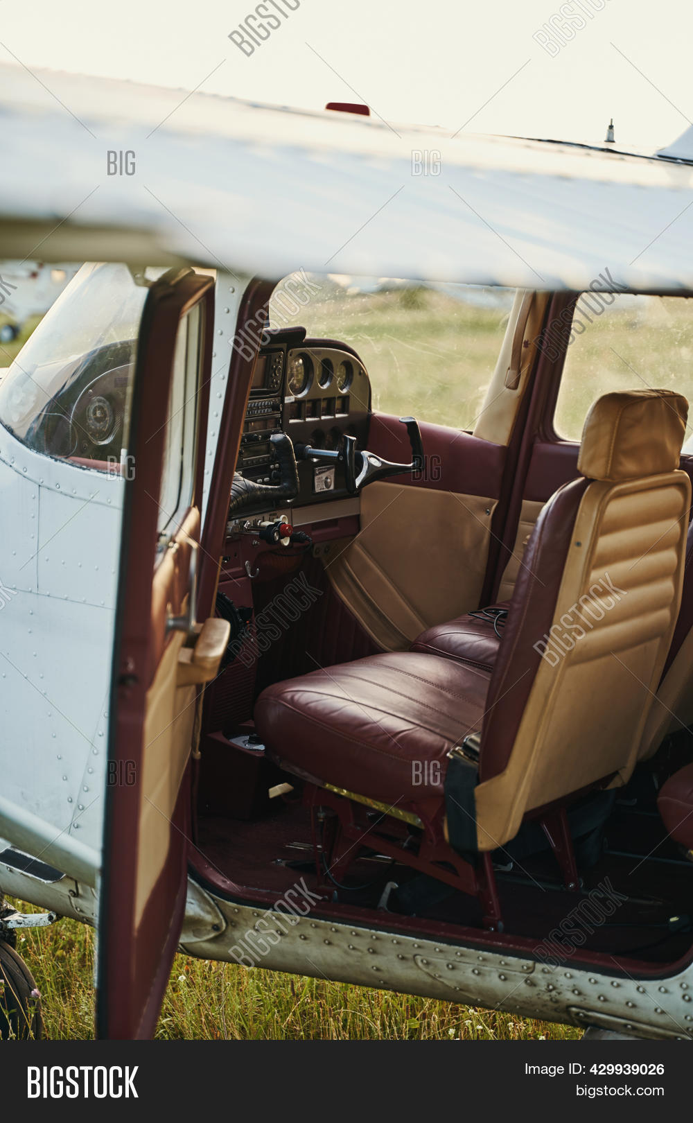 Close Retro Cockpit Image & Photo (Free Trial) | Bigstock