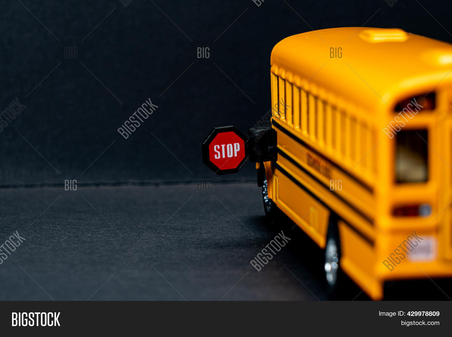 School Bus Model Stop Image & Photo (Free Trial) | Bigstock