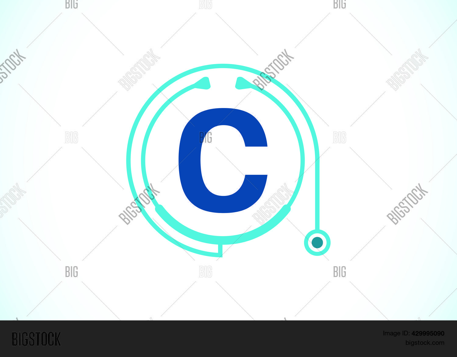 Initial C Monogram Vector & Photo (Free Trial) | Bigstock