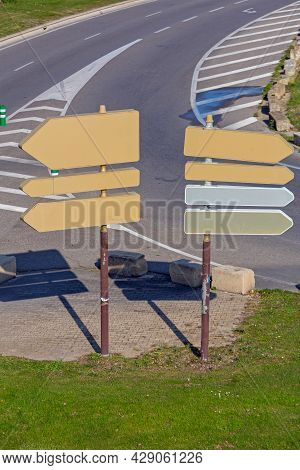 Two Traffic Sign Poles Image & Photo (Free Trial) | Bigstock