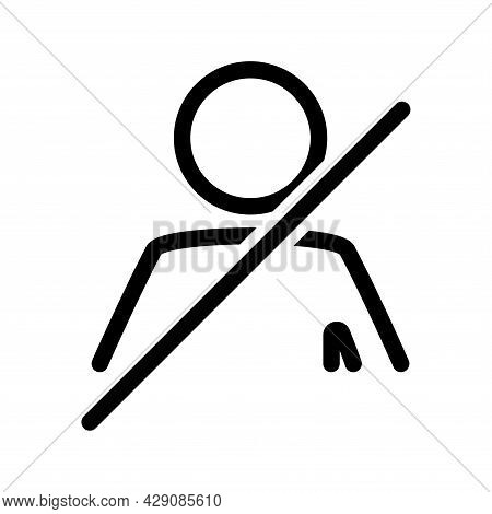 No Person Icon. User Vector & Photo (Free Trial) | Bigstock
