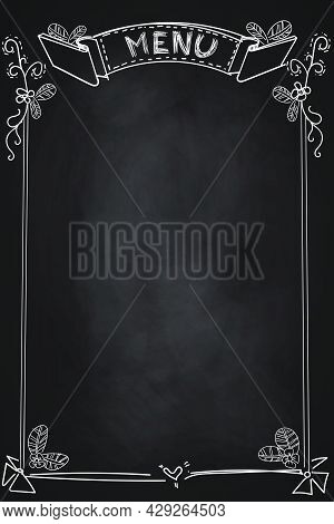 Menu Design Chalk Vector & Photo (Free Trial) | Bigstock
