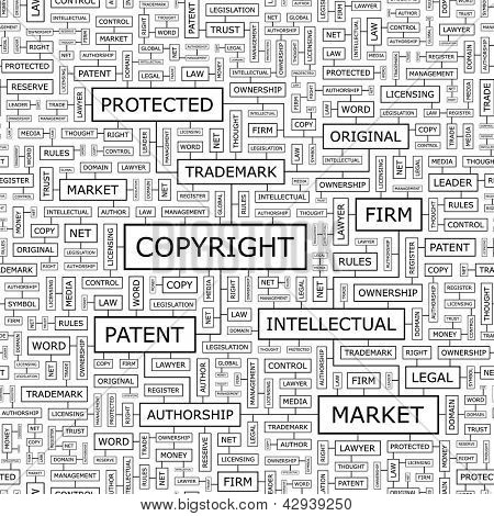 COPYRIGHT. vektor og foto (gratis prøveperiode) | Bigstock
